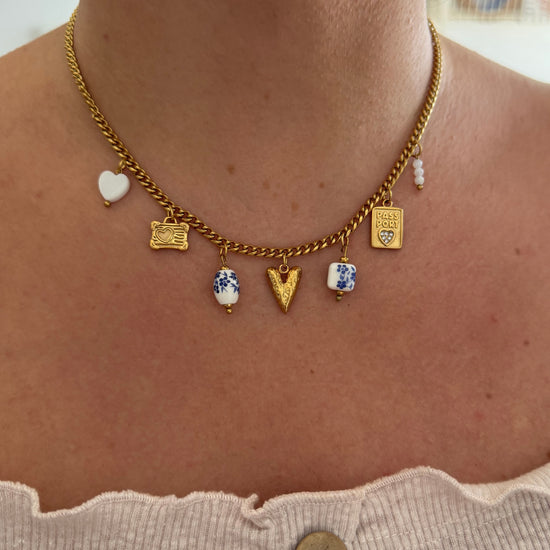 Multi Charm Necklaces – Wildflower Jewellery